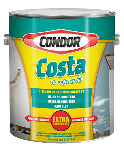 Condor Costa Mate: Producto para interiores | Pinturas Condor