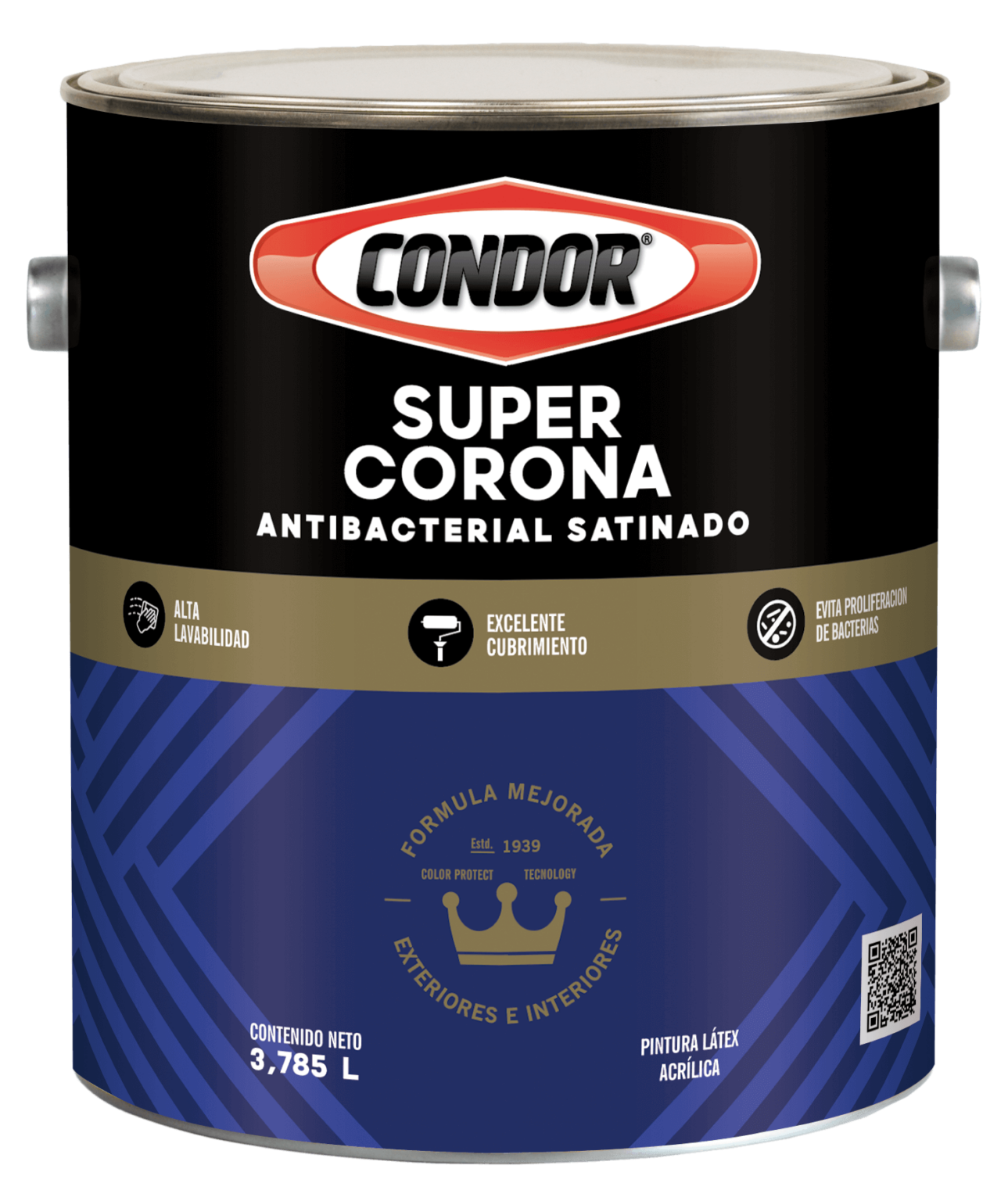 Super Corona Satinado: Para Interiores - Dormitorios | Pinturas Condor