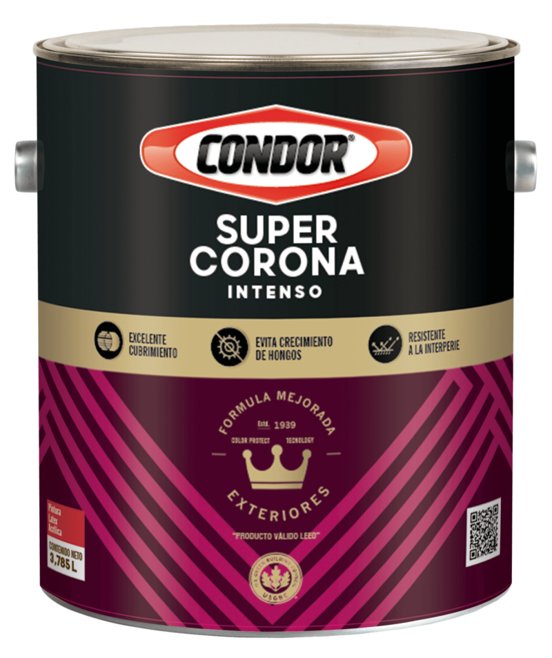 Super Corona Intenso: Para exteriores | Pinturas Condor